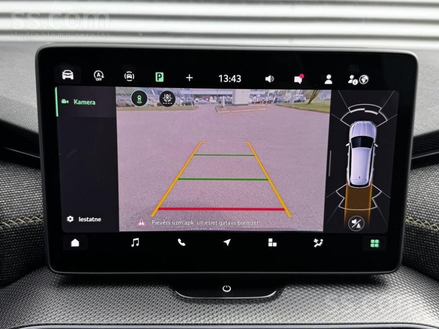 Melns Skoda Kodiaq 2025 Rīga, ar dzinēja tilpumu 1.50 L un nobraukumu 23 tūkst. km par 34500 €, foto 28 vietnē AUTOMOTO.COM.LV