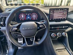Black Skoda Kodiaq 2025 in Vilnius, with an engine capacity of 1.50 L and mileage of 5 thousand km for 36500 €, photo 9 on AUTOMOTO.COM.LV