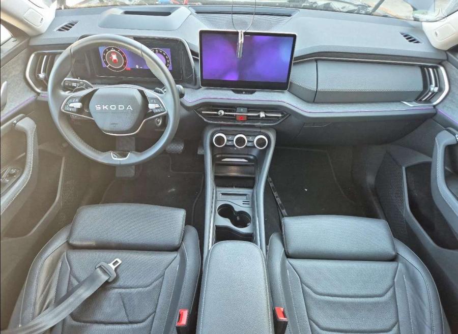 Черный Шкода Kodiaq 2025 в Клайпеда, объемом двигателя 1.97 л и пробегом 101 тыс. км за 13000 €, фото 6 на AUTOMOTO.COM.LV