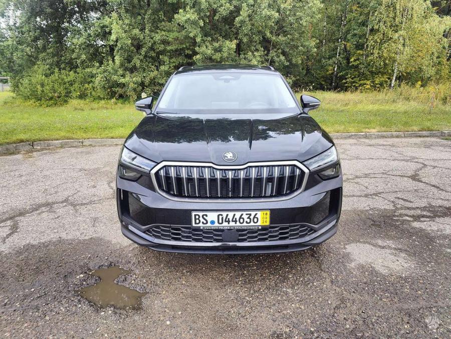 Black Skoda Kodiaq 2025 in Kaunas, with an engine capacity of 1.97 L and mileage of 5 thousand km for 45900 €, photo 3 on AUTOMOTO.COM.LV