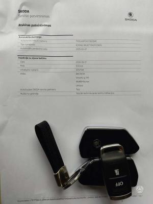 Black Skoda Kodiaq 2025 in Kaunas, with an engine capacity of 1.97 L and mileage of 5 thousand km for 45900 €, photo 24 on AUTOMOTO.COM.LV