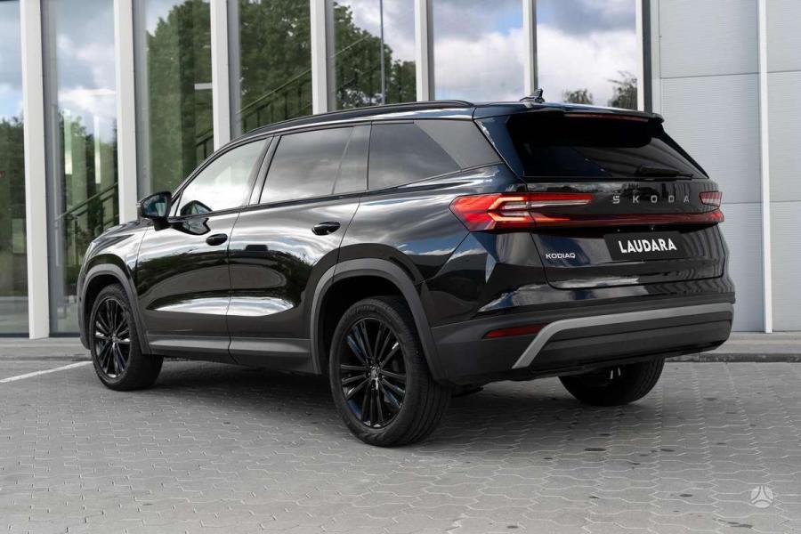 Черный Шкода Kodiaq 2025 в Вильнюс, объемом двигателя 1.97 л и пробегом 16 тыс. км за 35500 €, фото 5 на AUTOMOTO.COM.LV