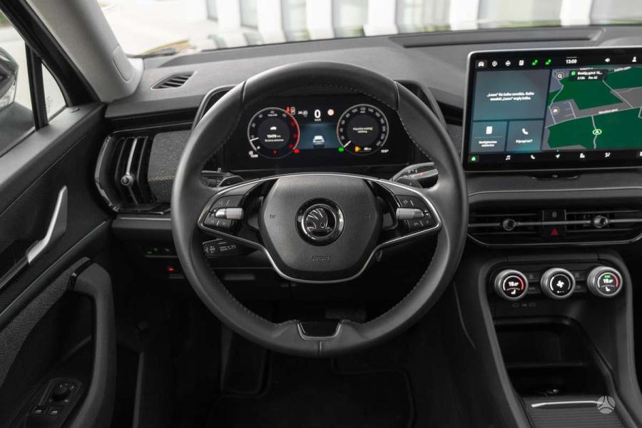 Черный Шкода Kodiaq 2025 в Вильнюс, объемом двигателя 1.97 л и пробегом 16 тыс. км за 35500 €, фото 18 на AUTOMOTO.COM.LV