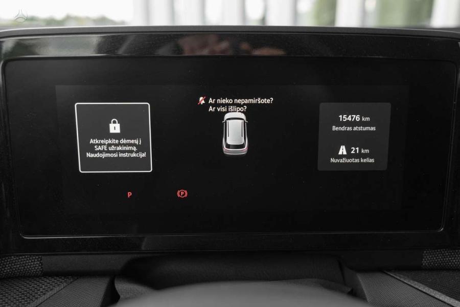 Черный Шкода Kodiaq 2025 в Вильнюс, объемом двигателя 1.97 л и пробегом 16 тыс. км за 35500 €, фото 23 на AUTOMOTO.COM.LV