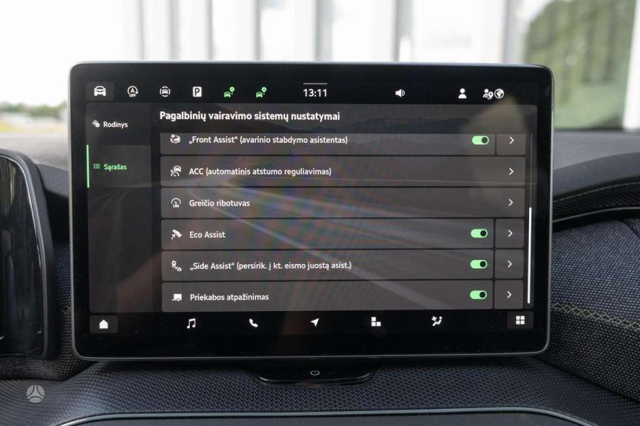 Черный Шкода Kodiaq 2025 в Вильнюс, объемом двигателя 1.97 л и пробегом 16 тыс. км за 35500 €, фото 28 на AUTOMOTO.COM.LV