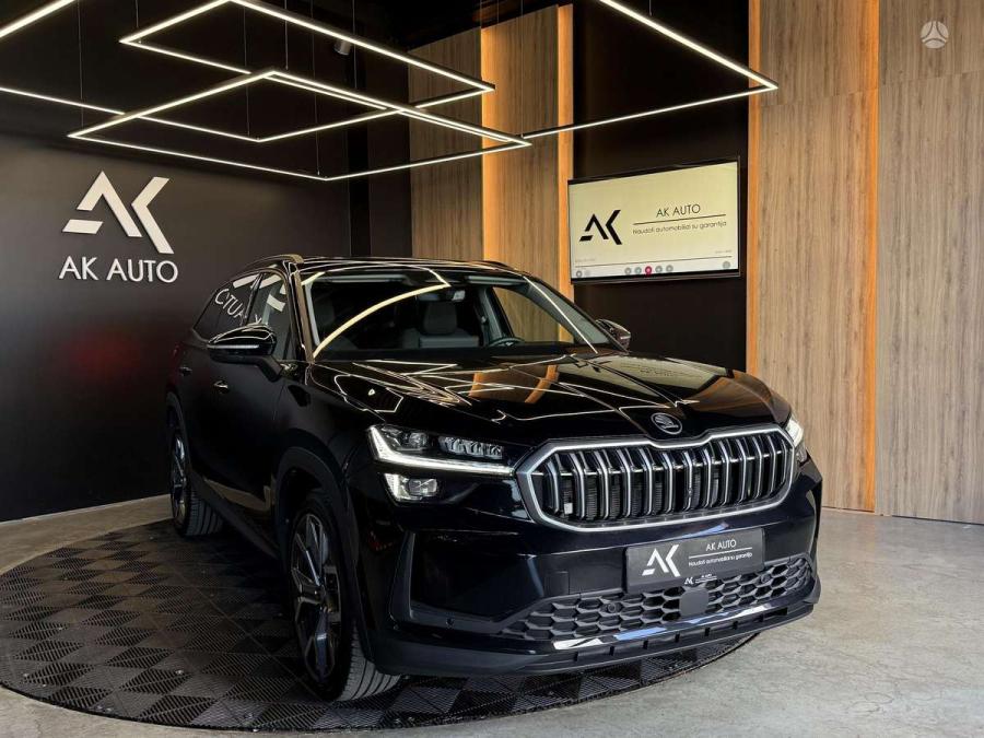 Melns Skoda Kodiaq 2025 Kauņa, ar dzinēja tilpumu 1.97 L un nobraukumu 5 tūkst. km par 45990 €, foto 4 vietnē AUTOMOTO.COM.LV