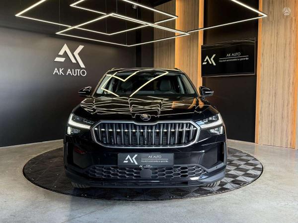Black Skoda Kodiaq 2025 in Kaunas, with an engine capacity of 1.97 L and mileage of 5 thousand km for 45990 €, photo 5 on AUTOMOTO.COM.LV