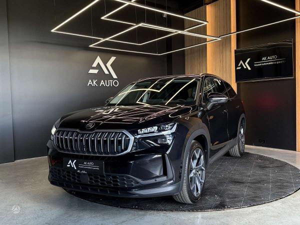 Black Skoda Kodiaq 2025 in Kaunas, with an engine capacity of 1.97 L and mileage of 5 thousand km for 45990 €, photo 6 on AUTOMOTO.COM.LV