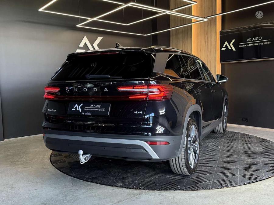 Melns Skoda Kodiaq 2025 Kauņa, ar dzinēja tilpumu 1.97 L un nobraukumu 5 tūkst. km par 45990 €, foto 12 vietnē AUTOMOTO.COM.LV