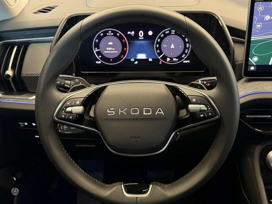 Melns Skoda Kodiaq 2025 Kauņa, ar dzinēja tilpumu 1.97 L un nobraukumu 5 tūkst. km par 45990 €, foto 18 vietnē AUTOMOTO.COM.LV