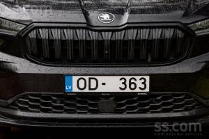 Black Skoda Kodiaq 2025 in Riga, with an engine capacity of 2.00 L and mileage of 84 thousand km for 34300 €, photo 6 on AUTOMOTO.COM.LV