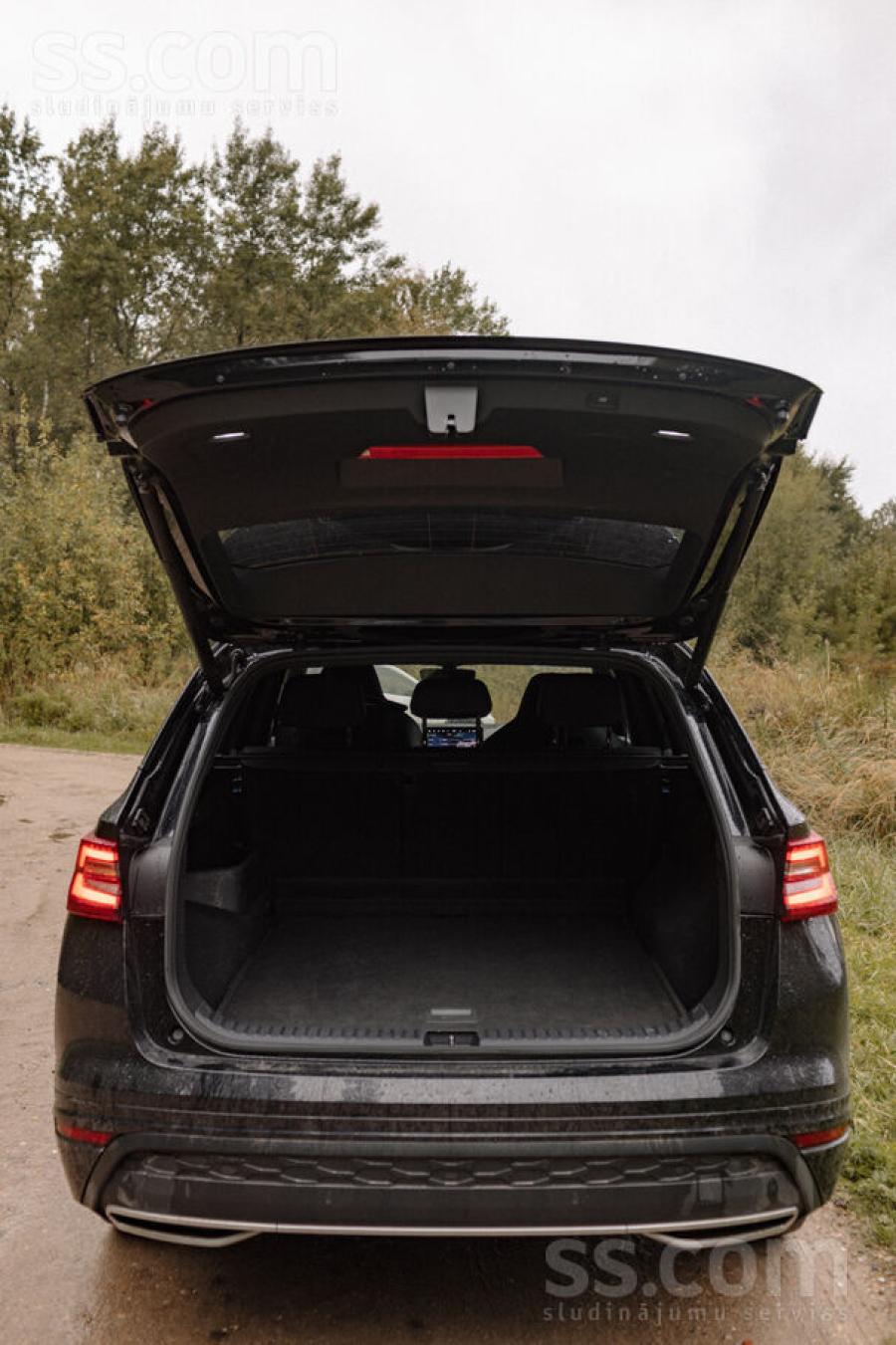 Black Skoda Kodiaq 2025 in Riga, with an engine capacity of 2.00 L and mileage of 84 thousand km for 34300 €, photo 21 on AUTOMOTO.COM.LV