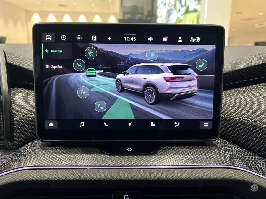 Black Skoda Kodiaq 2026 in Vilnius, with an engine capacity of 1.50 L and mileage of 2 thousand km for 37890 €, photo 23 on AUTOMOTO.COM.LV