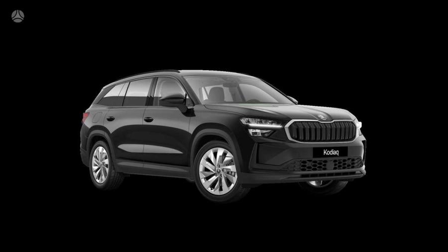 Black Skoda Kodiaq 2026 in Panevezys, with an engine capacity of 1.50 L and mileage of 0 thousand km for 41910 €, photo 5 on AUTOMOTO.COM.LV