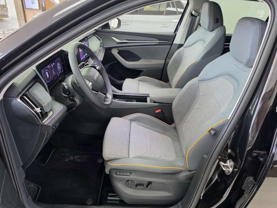 Черный Шкода Kodiaq 2026 в Шяуляй, объемом двигателя 1.97 л и пробегом 0 тыс. км за 46910 €, фото 16 на AUTOMOTO.COM.LV