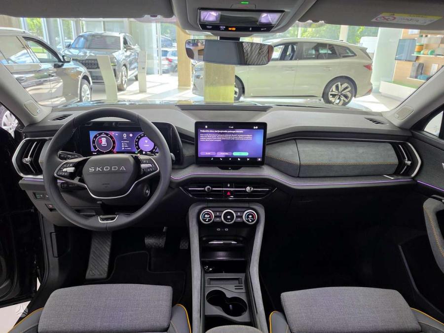 Черный Шкода Kodiaq 2026 в Шяуляй, объемом двигателя 1.97 л и пробегом 0 тыс. км за 46910 €, фото 21 на AUTOMOTO.COM.LV