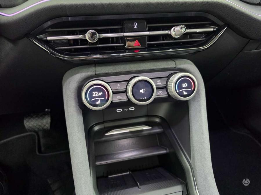 Черный Шкода Kodiaq 2026 в Шяуляй, объемом двигателя 1.97 л и пробегом 0 тыс. км за 46910 €, фото 33 на AUTOMOTO.COM.LV