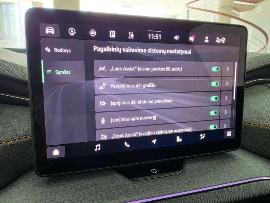 Черный Шкода Kodiaq 2026 в Шяуляй, объемом двигателя 1.97 л и пробегом 0 тыс. км за 46910 €, фото 41 на AUTOMOTO.COM.LV