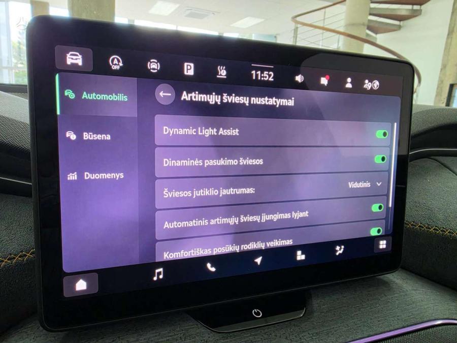 Черный Шкода Kodiaq 2026 в Шяуляй, объемом двигателя 1.97 л и пробегом 0 тыс. км за 46910 €, фото 44 на AUTOMOTO.COM.LV