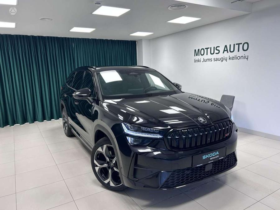 Черный Шкода Kodiaq 2026 в Вильнюс, объемом двигателя 1.98 л и пробегом 0 тыс. км за 56660 €, фото 4 на AUTOMOTO.COM.LV