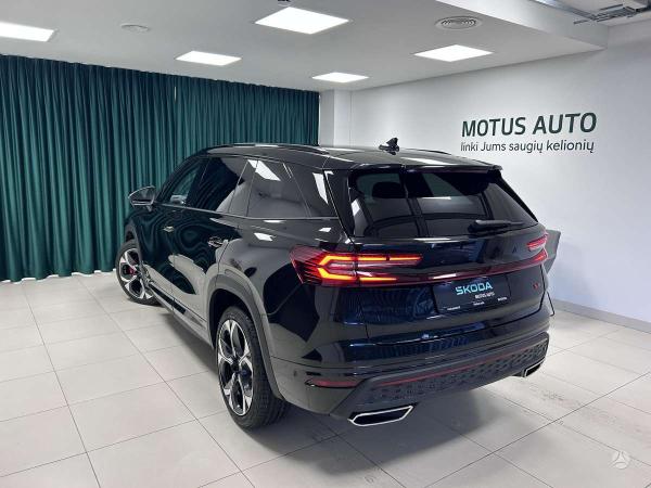 Black Skoda Kodiaq 2026 in Vilnius, with an engine capacity of 1.98 L and mileage of 0 thousand km for 56660 €, photo 7 on AUTOMOTO.COM.LV