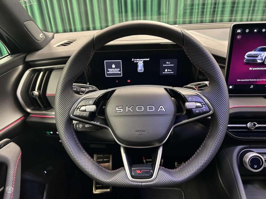 Черный Шкода Kodiaq 2026 в Вильнюс, объемом двигателя 1.98 л и пробегом 0 тыс. км за 56660 €, фото 15 на AUTOMOTO.COM.LV
