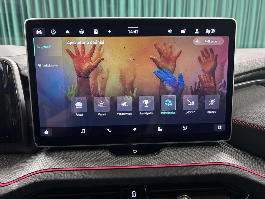 Черный Шкода Kodiaq 2026 в Вильнюс, объемом двигателя 1.98 л и пробегом 0 тыс. км за 56660 €, фото 23 на AUTOMOTO.COM.LV