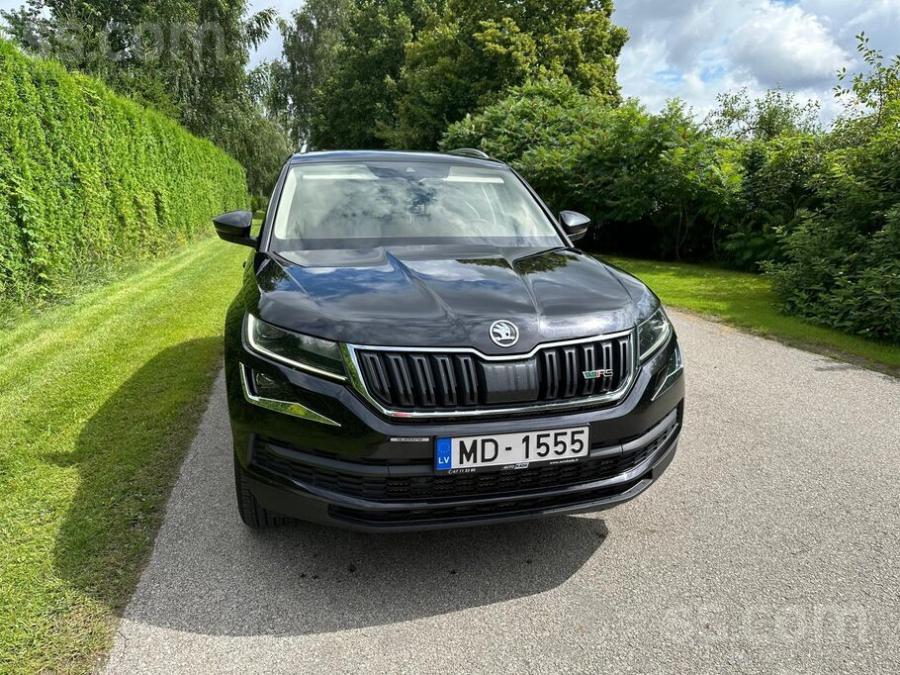 Black Skoda Kodiaq 2017 in Bauska, with an engine capacity of 2.00 L and mileage of 179 thousand km for 15500 €, photo 1 on AUTOMOTO.COM.LV