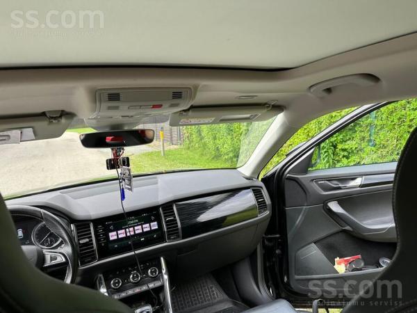 Черный Шкода Kodiaq 2017 в Бауска, объемом двигателя 2.00 л и пробегом 179 тыс. км за 15500 €, фото 6 на AUTOMOTO.COM.LV