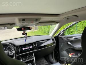 Black Skoda Kodiaq 2017 in Bauska, with an engine capacity of 2.00 L and mileage of 179 thousand km for 15500 €, photo 7 on AUTOMOTO.COM.LV