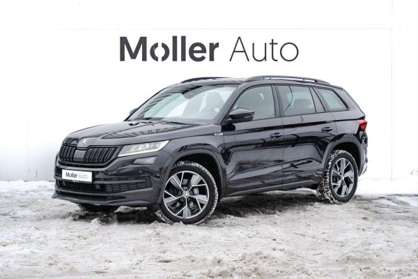 Melns Skoda Kodiaq 2018 Rīga, ar dzinēja tilpumu 2.00 L un nobraukumu 202 tūkst. km par 23650 €, foto 1 vietnē AUTOMOTO.COM.LV