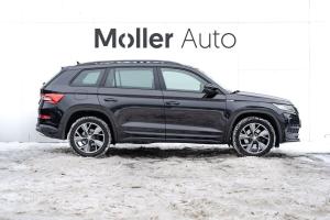 Melns Skoda Kodiaq 2018 Rīga, ar dzinēja tilpumu 2.00 L un nobraukumu 202 tūkst. km par 23650 €, foto 5 vietnē AUTOMOTO.COM.LV