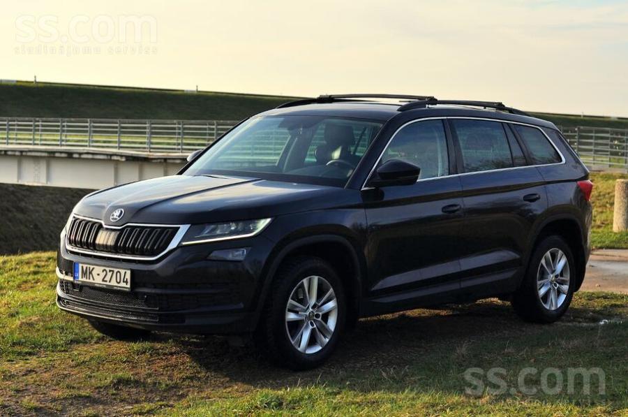 Черный Шкода Kodiaq 2020 в Рига, объемом двигателя 1.50 л и пробегом 145 тыс. км за 20500 €, фото 2 на AUTOMOTO.COM.LV