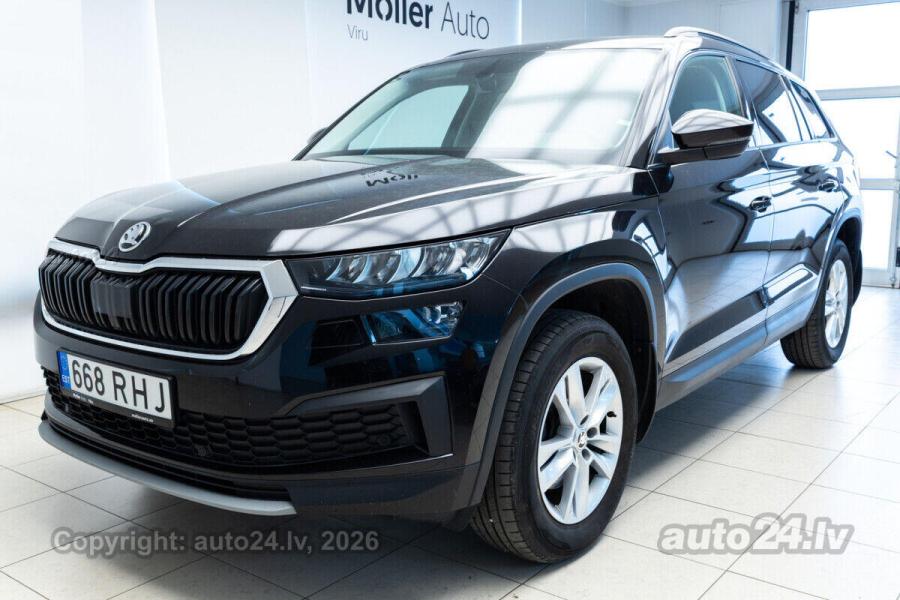 Melns Skoda Kodiaq 2023 Jehvi, ar dzinēja tilpumu 2.00 L un nobraukumu 68 tūkst. km par 30990 €, foto 1 vietnē AUTOMOTO.COM.LV