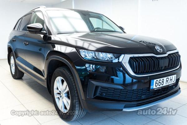Black Skoda Kodiaq 2023 in Johvi, with an engine capacity of 2.00 L and mileage of 68 thousand km for 30990 €, photo 2 on AUTOMOTO.COM.LV