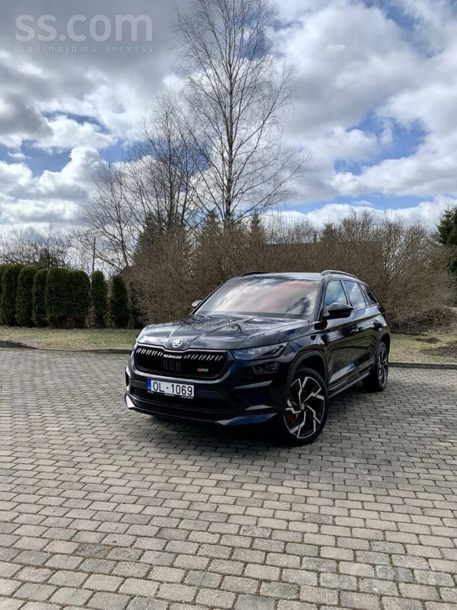 Melns Skoda Kodiaq 2023 Rīga, ar dzinēja tilpumu 2.00 L un nobraukumu 69 tūkst. km par 36000 €, foto 3 vietnē AUTOMOTO.COM.LV