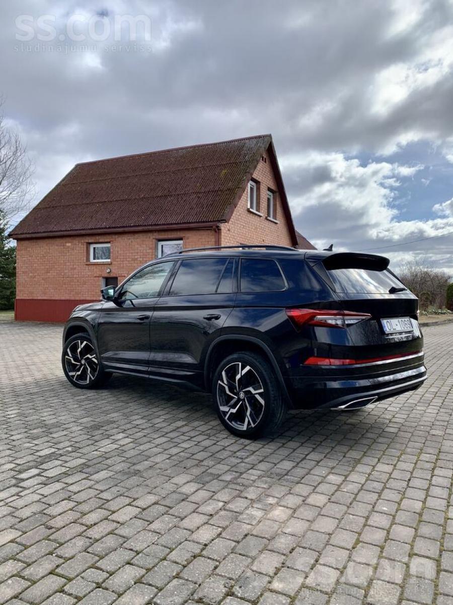 Melns Skoda Kodiaq 2023 Rīga, ar dzinēja tilpumu 2.00 L un nobraukumu 69 tūkst. km par 36000 €, foto 6 vietnē AUTOMOTO.COM.LV
