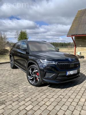 Melns Skoda Kodiaq 2023 Rīga, ar dzinēja tilpumu 2.00 L un nobraukumu 69 tūkst. km par 36000 €, foto 7 vietnē AUTOMOTO.COM.LV