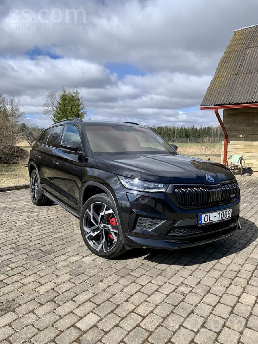 Melns Skoda Kodiaq 2023 Rīga, ar dzinēja tilpumu 2.00 L un nobraukumu 69 tūkst. km par 36000 €, foto 7 vietnē AUTOMOTO.COM.LV