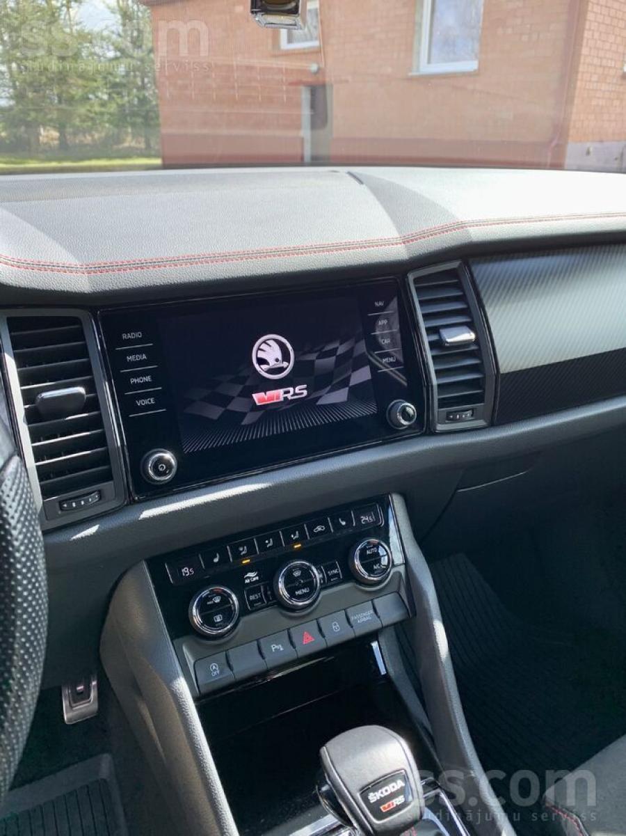 Melns Skoda Kodiaq 2023 Rīga, ar dzinēja tilpumu 2.00 L un nobraukumu 69 tūkst. km par 36000 €, foto 14 vietnē AUTOMOTO.COM.LV