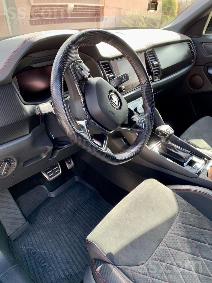 Melns Skoda Kodiaq 2023 Rīga, ar dzinēja tilpumu 2.00 L un nobraukumu 69 tūkst. km par 36000 €, foto 15 vietnē AUTOMOTO.COM.LV