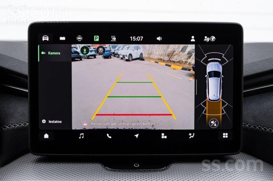 Черный Шкода Kodiaq 2025 в Рига, объемом двигателя 1.50 л и пробегом 10 тыс. км за 38950 €, фото 11 на AUTOMOTO.COM.LV