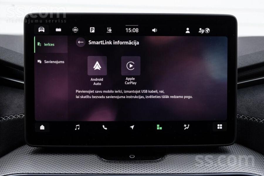 Черный Шкода Kodiaq 2025 в Рига, объемом двигателя 1.50 л и пробегом 10 тыс. км за 38950 €, фото 14 на AUTOMOTO.COM.LV