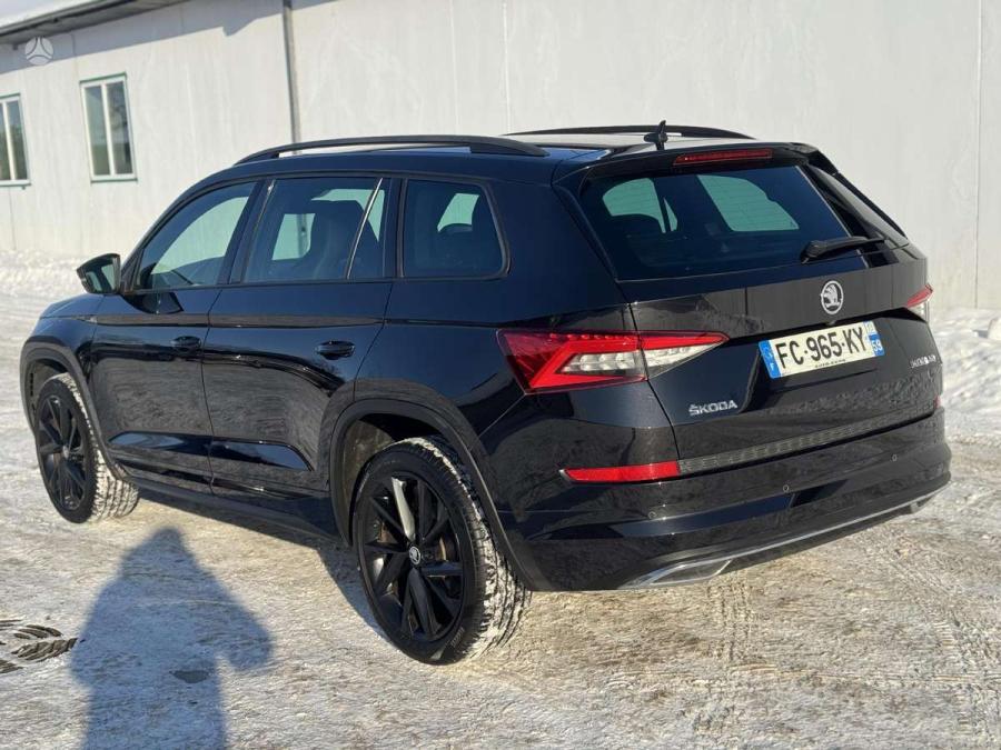 Melns Skoda Kodiaq 2018 Tauragė, ar dzinēja tilpumu 2.00 L un nobraukumu 303 tūkst. km par 16500 €, foto 8 vietnē AUTOMOTO.COM.LV