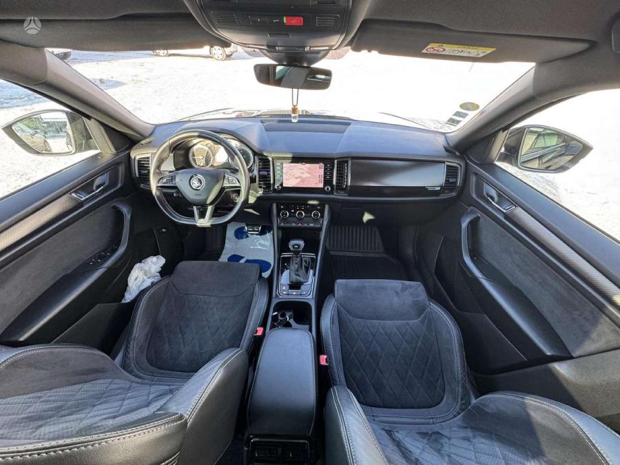 Melns Skoda Kodiaq 2018 Tauragė, ar dzinēja tilpumu 2.00 L un nobraukumu 303 tūkst. km par 16500 €, foto 14 vietnē AUTOMOTO.COM.LV