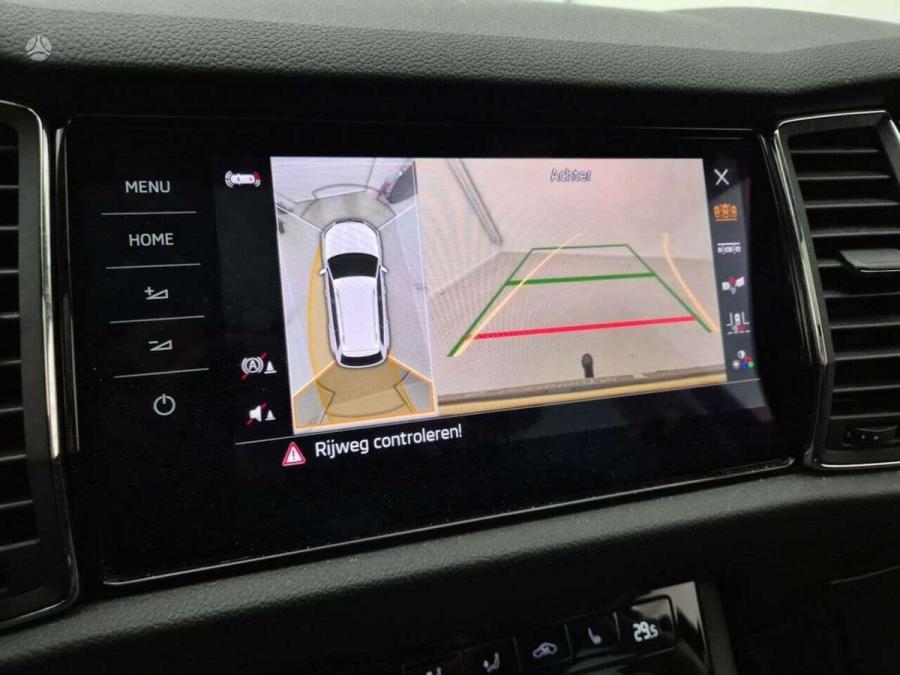Black Skoda Kodiaq 2021 in Vilnius, with an engine capacity of 1.50 L and mileage of 190 thousand km for 21054 €, photo 11 on AUTOMOTO.COM.LV