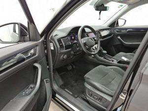 Black Skoda Kodiaq 2021 in Vilnius, with an engine capacity of 1.50 L and mileage of 190 thousand km for 21054 €, photo 12 on AUTOMOTO.COM.LV