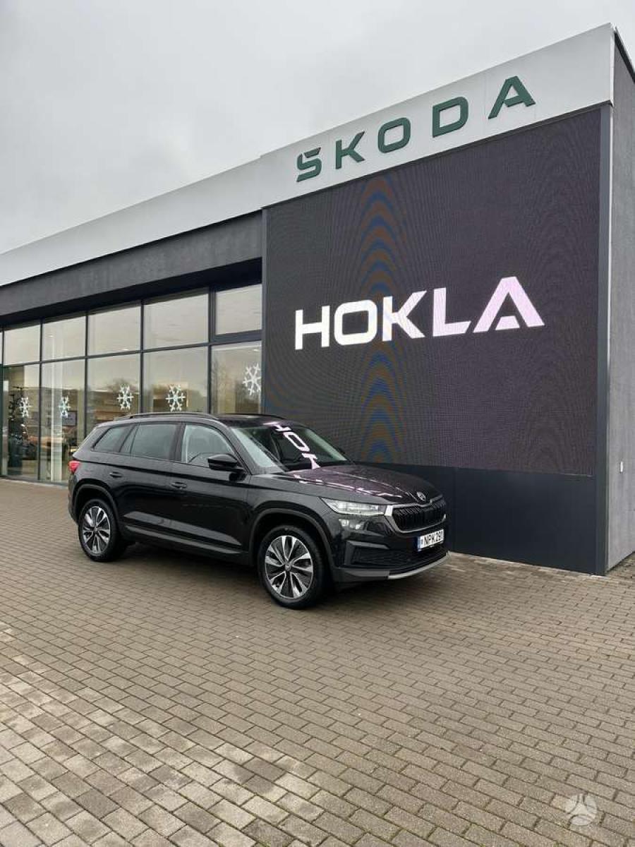 Black Skoda Kodiaq 2022 in Klaipeda, with an engine capacity of 2.00 L and mileage of 176 thousand km for 27400 €, photo 1 on AUTOMOTO.COM.LV