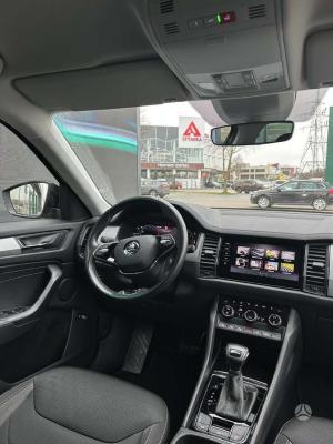 Black Skoda Kodiaq 2022 in Klaipeda, with an engine capacity of 2.00 L and mileage of 176 thousand km for 27400 €, photo 9 on AUTOMOTO.COM.LV