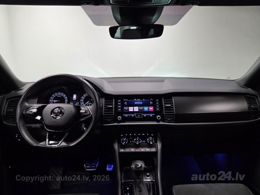Black Skoda Kodiaq 2022 in Tallinn, with an engine capacity of 2.00 L and mileage of 75 thousand km for 30900 €, photo 9 on AUTOMOTO.COM.LV